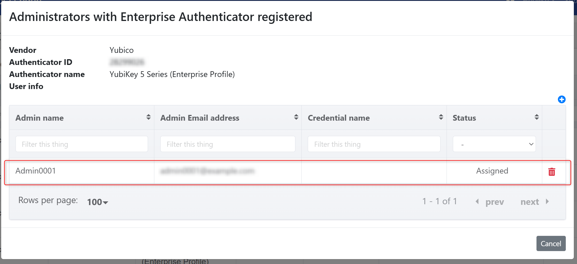 Assign Admin And Authenticators Yubion Fido Logon Guide